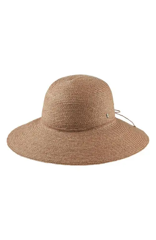 Helen Kaminski Delphina Wide Brim Hat - Nougat