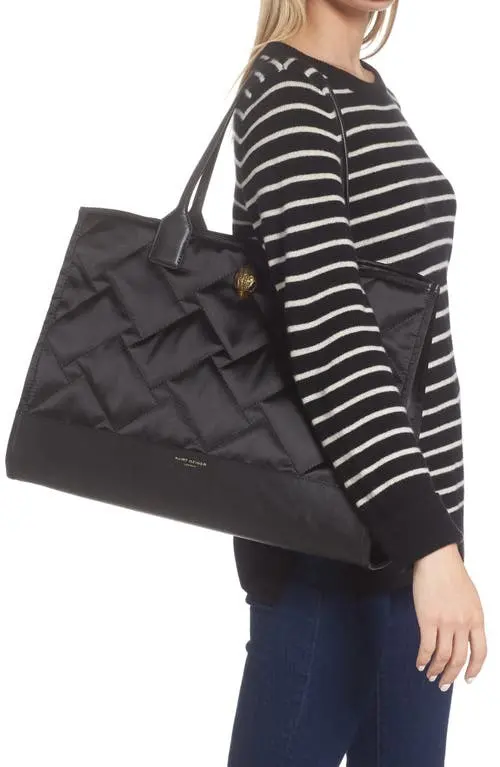 Kurt Geiger Quilted Shopper Bag