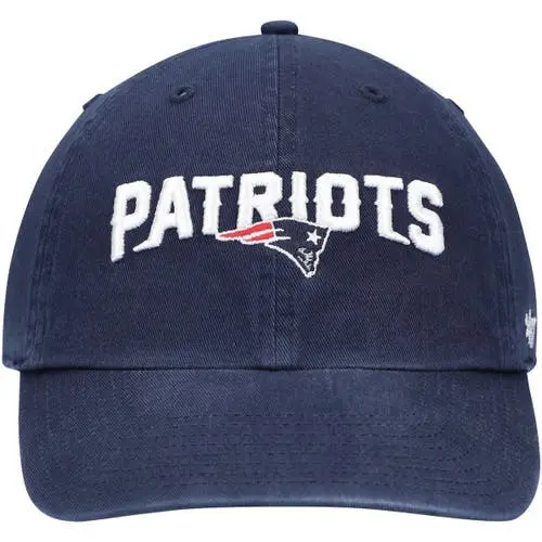 '47 New England Patriots Clean Up Alternate Logo Adjustable Cap