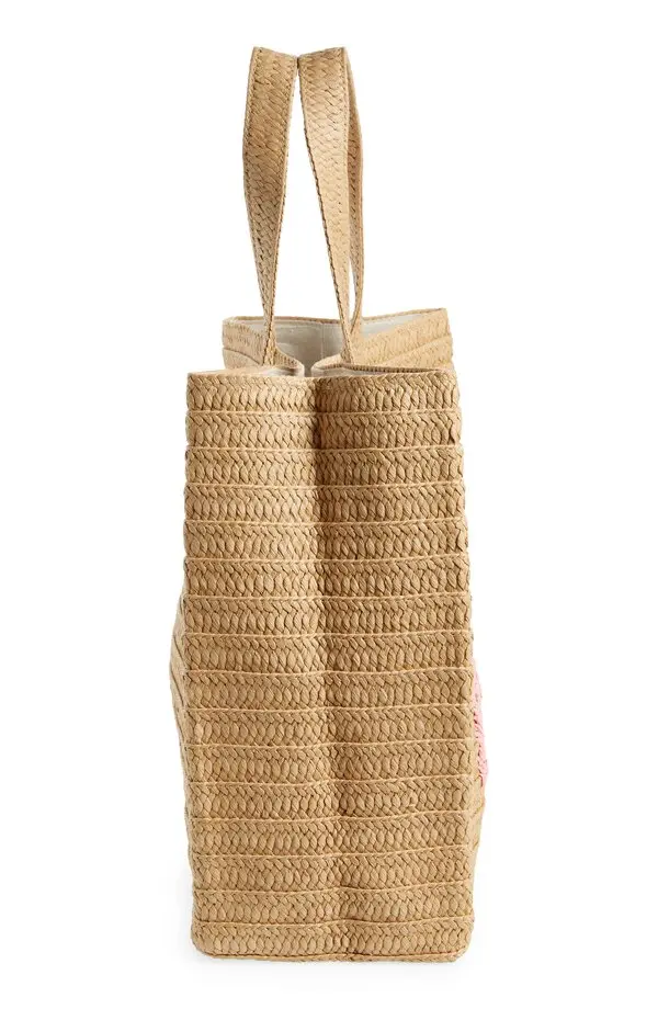 BTB LOS ANGELES Hola Beaches Straw Tote