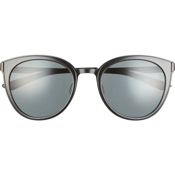 SMITH Somerset 53mm Polarized Cat Eye Sunglasses - Black/polarized Gray