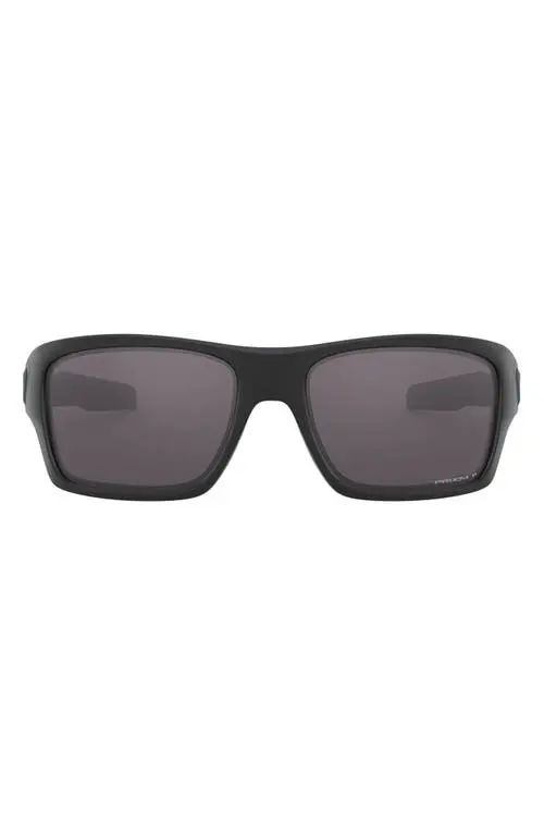 Oakley Turbine Sunglasses - Rubber Black