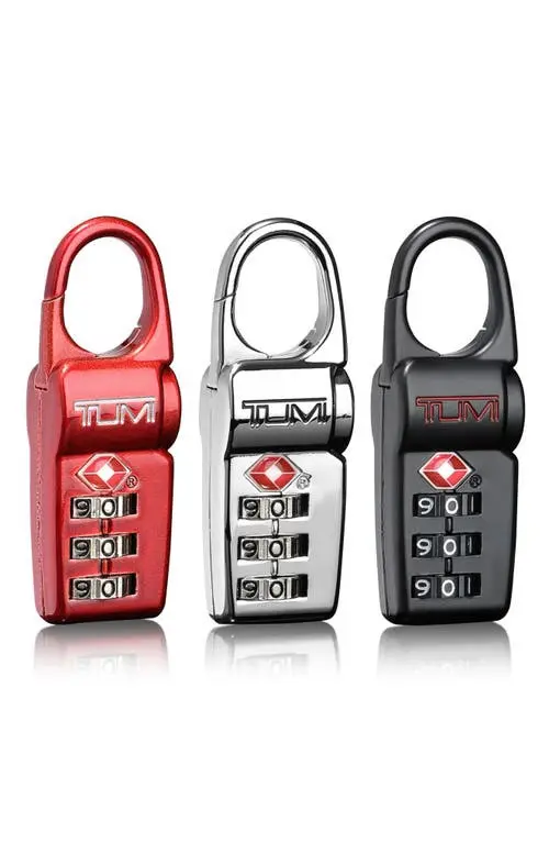 Tumi Assorted 3-pack Tsa Locks