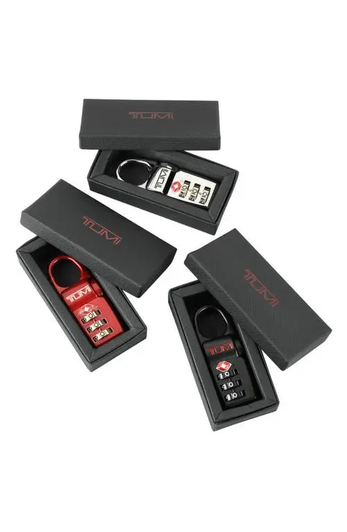 Tumi Assorted 3-pack Tsa Locks