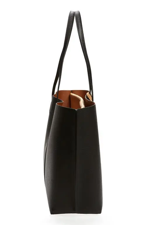 Tory Burch Perry Triple Compartment Tote - Black