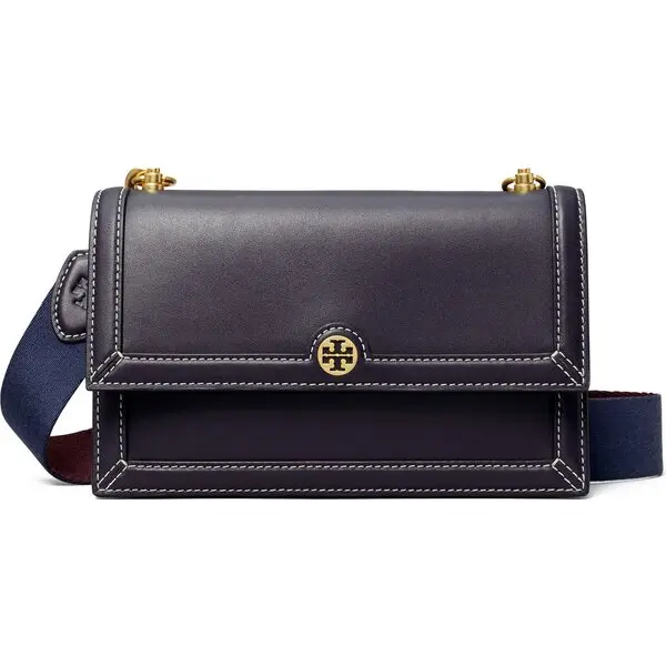Tory Burch T Monogram Leather Mini Shoulder Bag