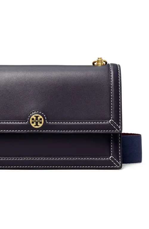 Tory Burch T Monogram Leather Mini Shoulder Bag