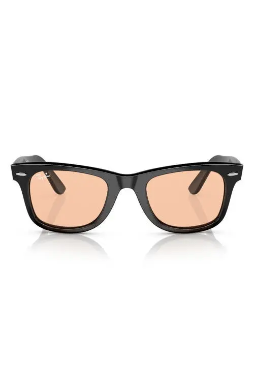 Ray-ban State Street 52mm Square Sunglasses - Black/pink