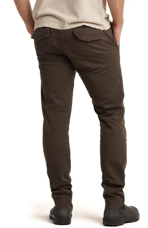 ROAN Raleigh Stretch Cotton Chino Pants - Olive