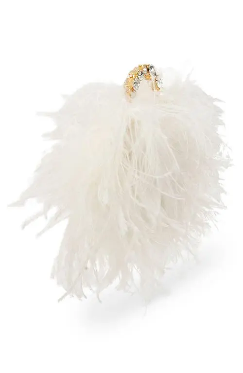 L’ALINGI Feather Top Handle Bag