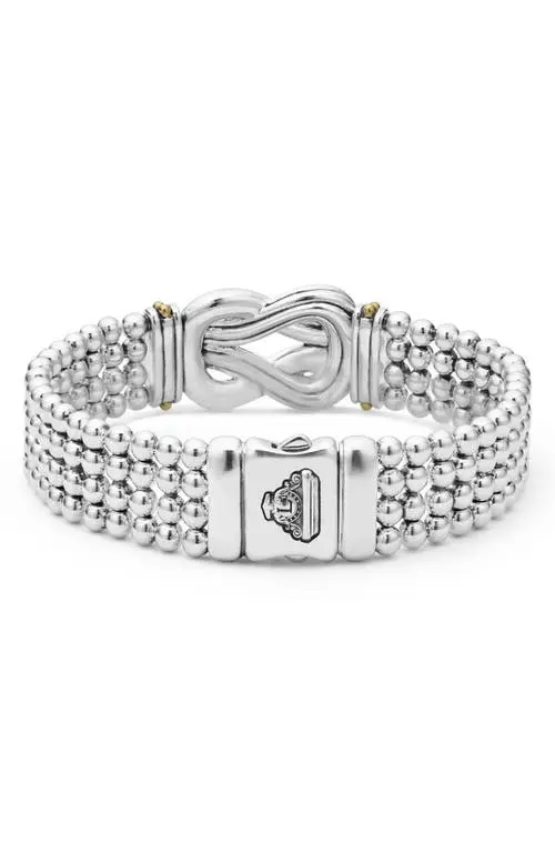 Lagos Newport Flat Beaded Bracelet