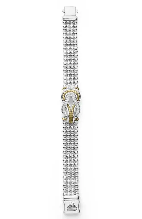 Lagos Newport Flat Beaded Bracelet