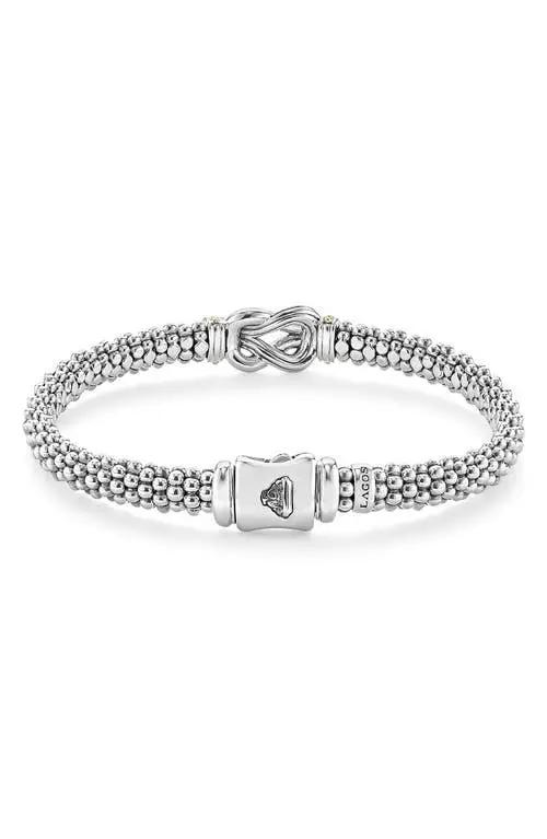 Lagos Newport Rope Bracelet With Pav - Diamond