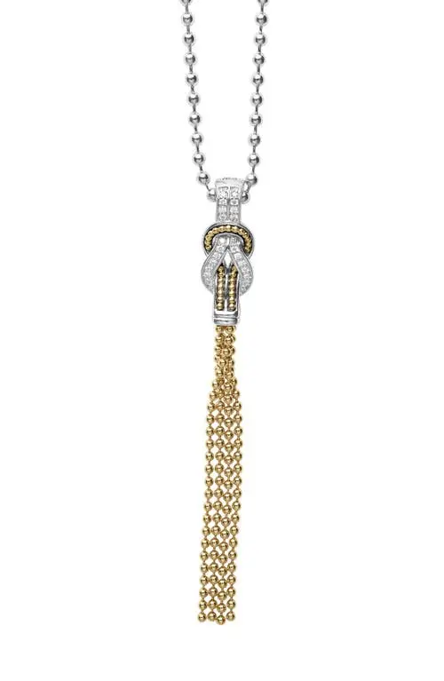Lagos Newport Tassel Pendant Necklace