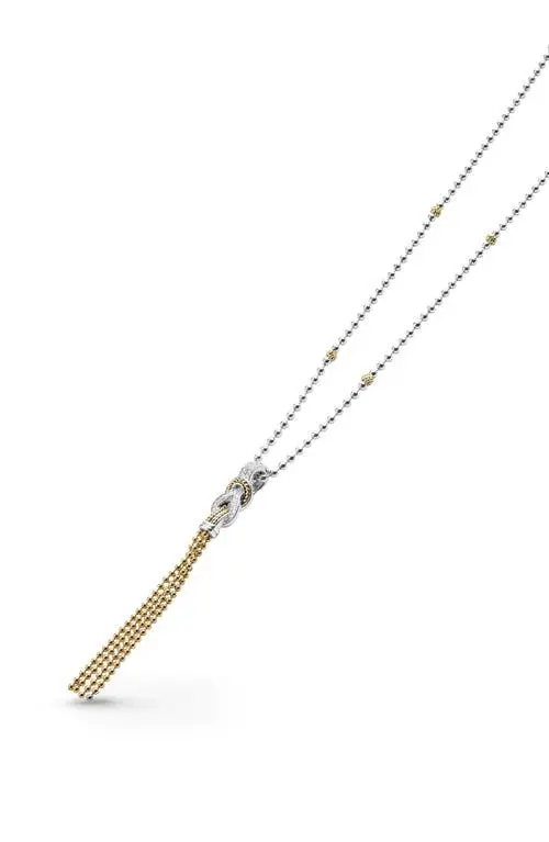 Lagos Newport Tassel Pendant Necklace