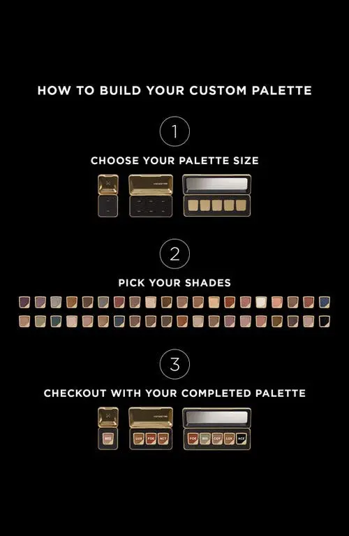 HOURGLASS Curator Refillable Eyeshadow Palette - Five