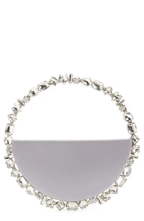 L’ALINGI Eternity Crystal Top Handle Bag - Silver