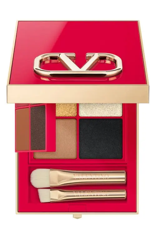 Valentino Garavani Color-flip Multi-look Eyeshadow Palette - 01 When In Roma