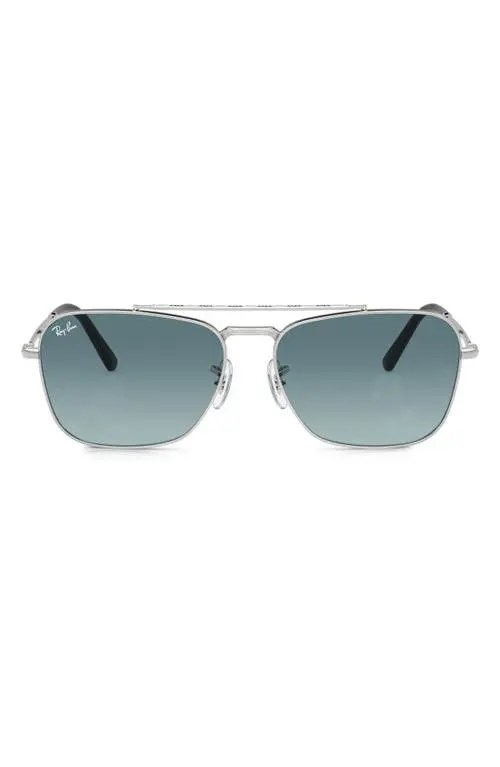 Ray-ban 56mm Square Sunglasses - Grey Gradient