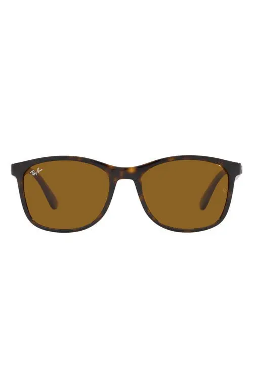 Ray-ban 56mm Square Sunglasses - Havana