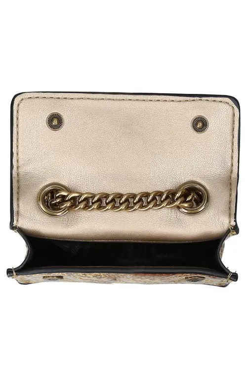 Kurt Geiger Kensington Glitter Quilted Crossbody Bag