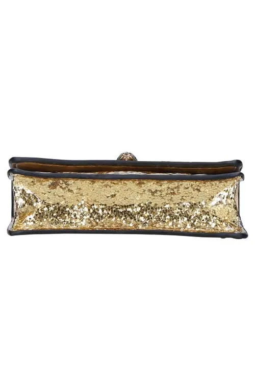 Kurt Geiger Kensington Glitter Quilted Crossbody Bag