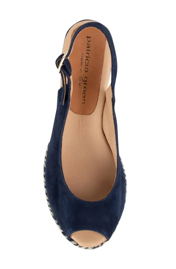 PATRICIA GREEN Piper Peep Toe Slingback Sandal
