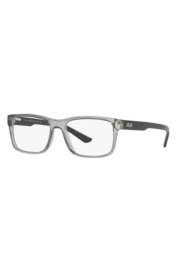 Armani Exchange Rectangular Eyeglasses - Lite Grey