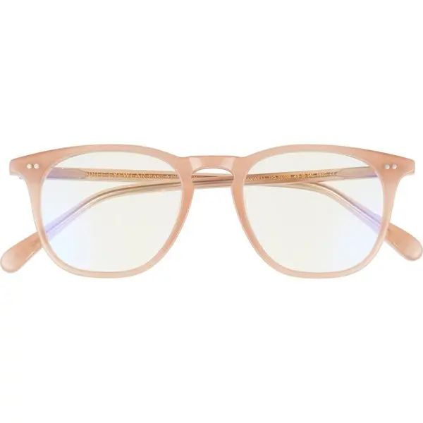 DIFF Maxwell Square Blue Light Blocking Glasses - Rustique/brown Gradient