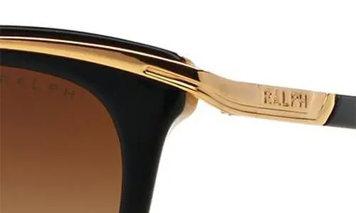 Ralph Lauren 54mm Cat Eye Sunglasses - Blacktan