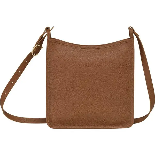 Longchamp Le Foulonné Medium Crossbody Bag - Caramel