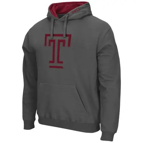 COLOSSEUM Temple Owls Arch And Logo Pullover Hoodie