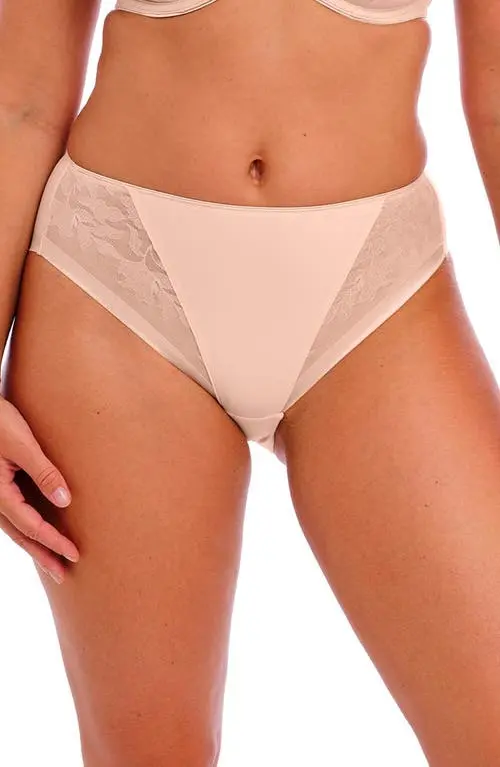 Fantasie Illusion Full Figure Mesh Briefs - Natural Beige