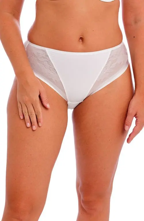Fantasie Illusion Full Figure Mesh Briefs - White