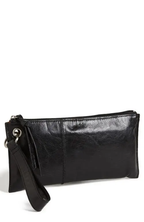 Hobo Vida' Leather Clutch - Black