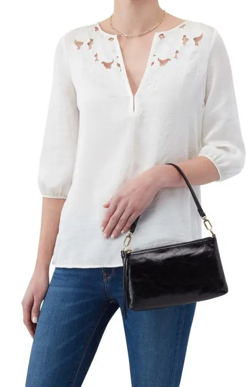 Hobo Darcy Convertible Leather Crossbody Bag - Black