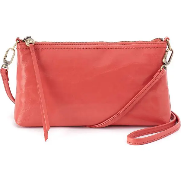 Hobo Darcy Convertible Leather Crossbody Bag - Pink Mirage