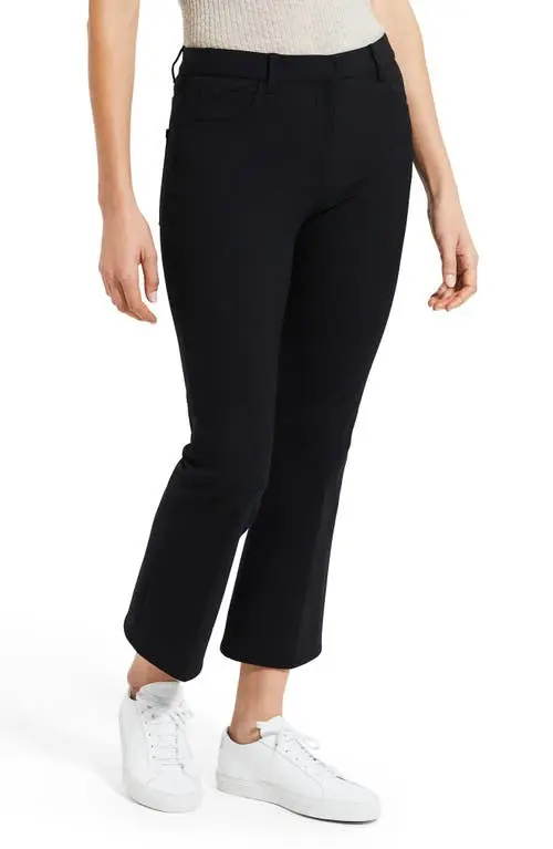 Theory Ankle Kick Flare Stretch Cotton Blend Pants