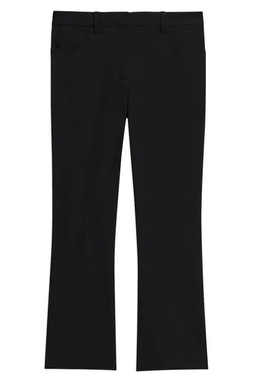 Theory Ankle Kick Flare Stretch Cotton Blend Pants
