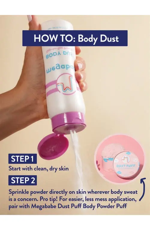 MEGABABE Body Dust Talc Free Powder - None