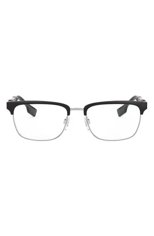 Burberry Rectangular Optical Glasses - Black
