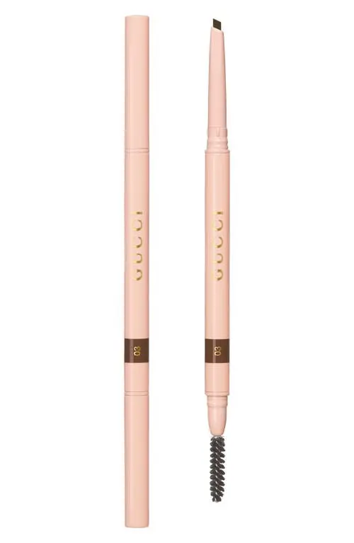 Gucci Stylo À Sourcils Waterpoof Eyebrow Pencil - 03 Chatain