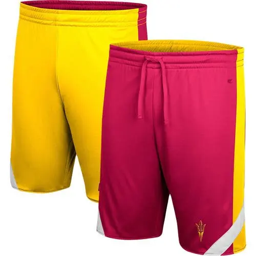 COLOSSEUM Gold Arizona State Sun Devils Am I Wrong Reversible Shorts