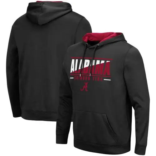 COLOSSEUM Alabama Crimson Tide Slash Stack 2.0 Pullover Hoodie