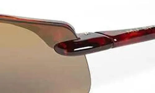 Maui Jim Banyans 70mm Rectangle Sunglasses - Tortoise