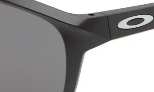 Oakley Manorburn 56mm Square Sunglasses - Matte Black/prizm Grey