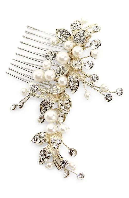 Brides & Hairpins Catherine Jeweled Hair Comb - Gold