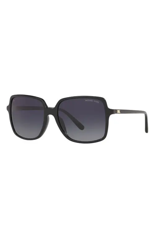 Michael Kors 56mm Polarized Gradient Square Sunglasses
