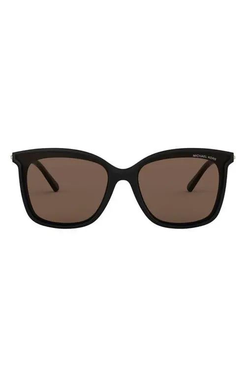 Michael Kors 61mm Square Sunglasses - Black