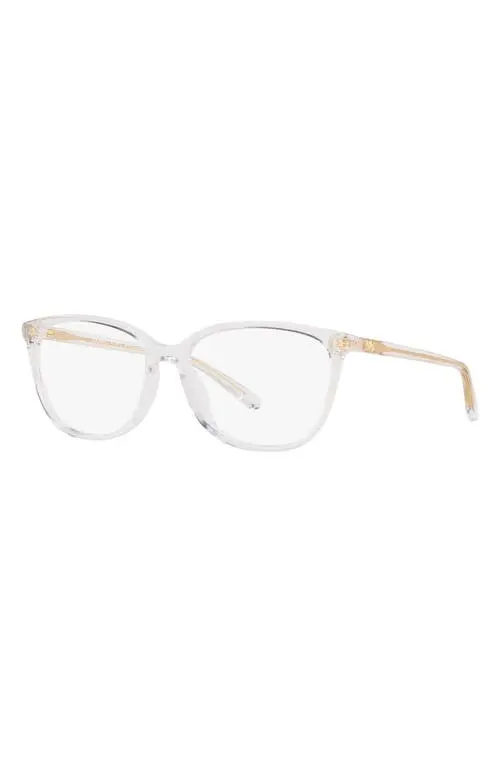 Michael Kors 55mm Cat Eye Optical Glasses - Clear
